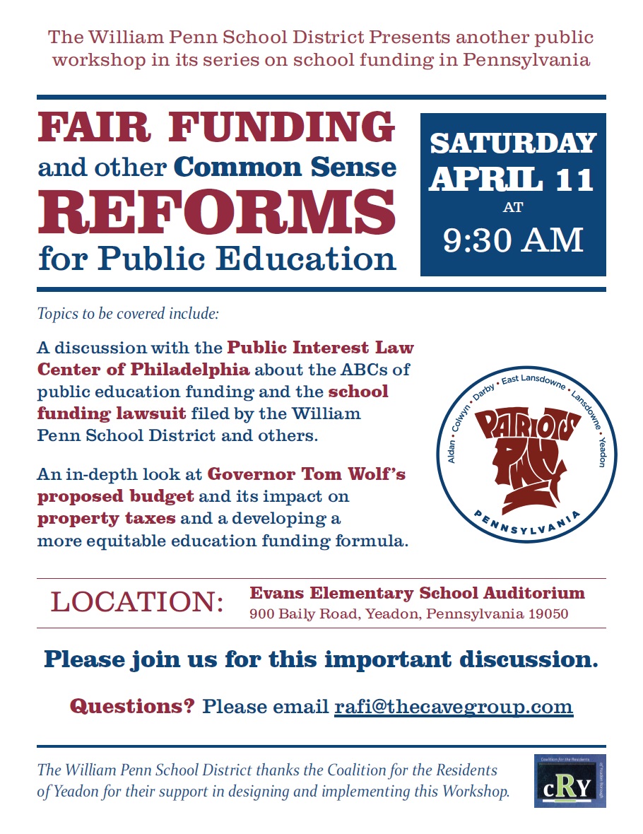 Fair Funding and Other Common Sense Reforms for Public Education | The ...